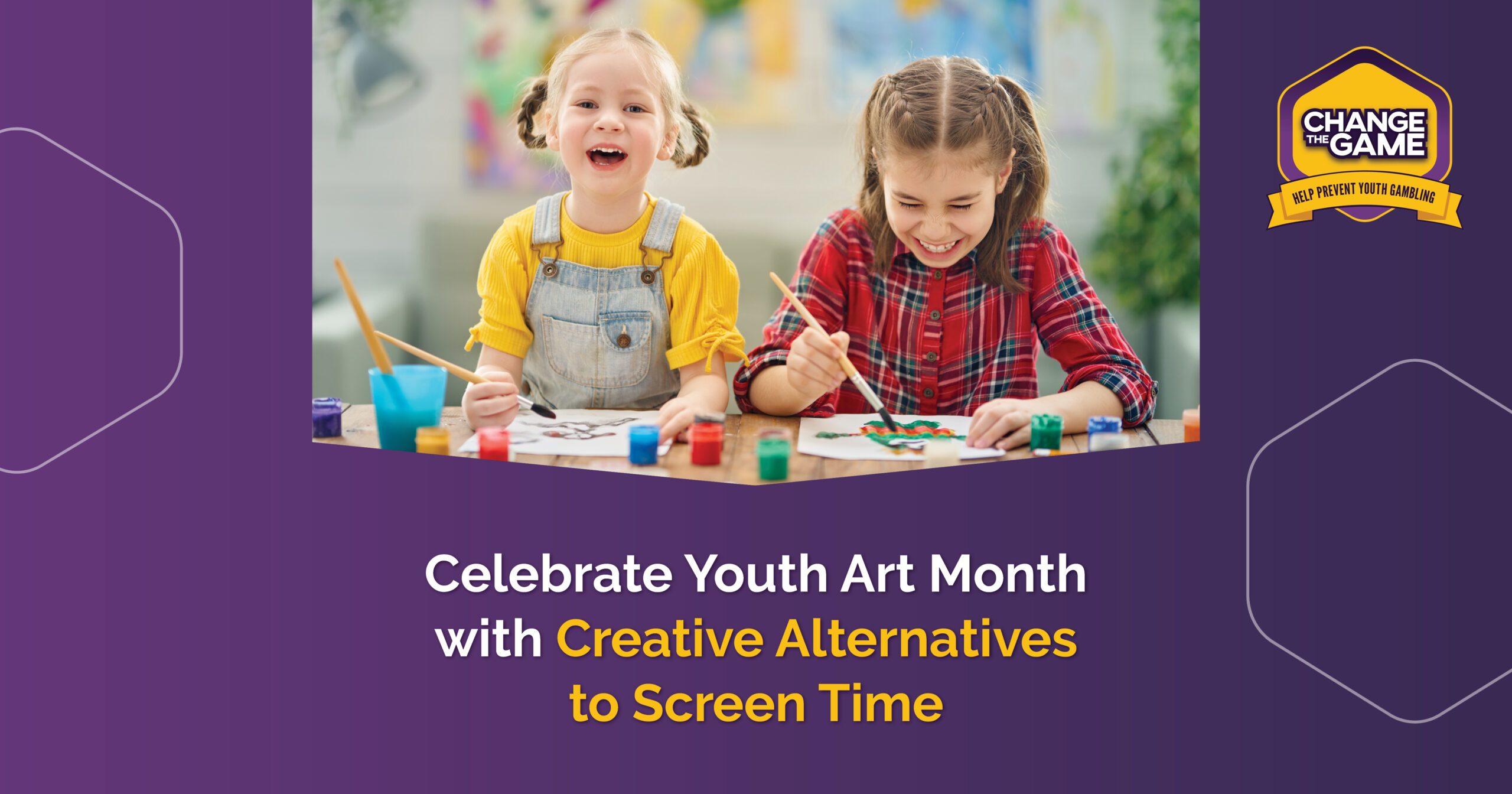 Celebrate Youth Art Month with Creative Alternatives to Screen Time ...